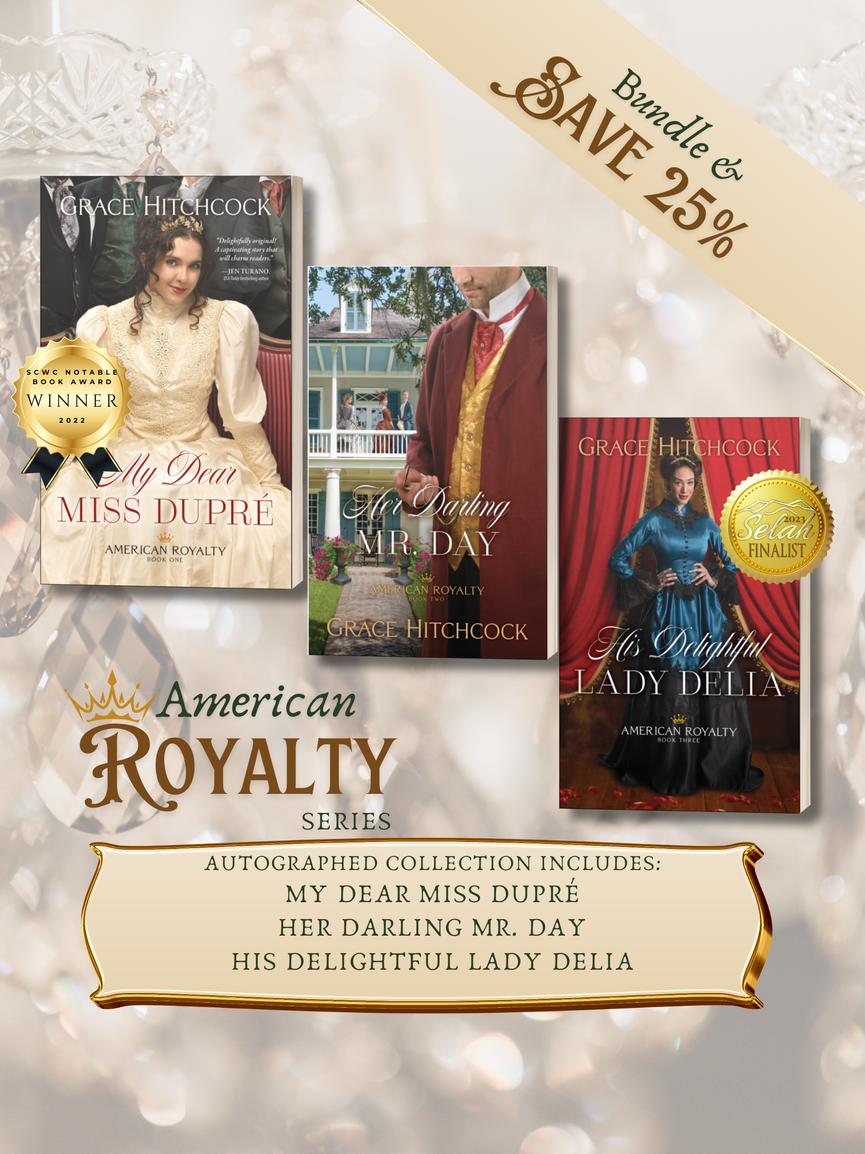 Bundle & Save! American Royalty SERIES, Autographed Collection – Grace ...